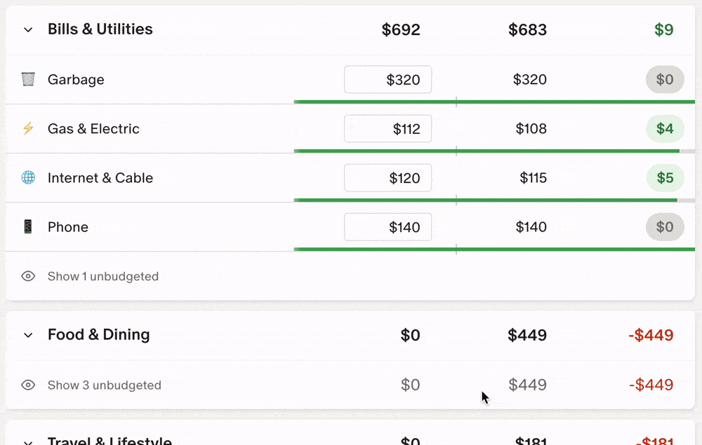 Creating Your Budget in Monarch – Help | Monarch Money